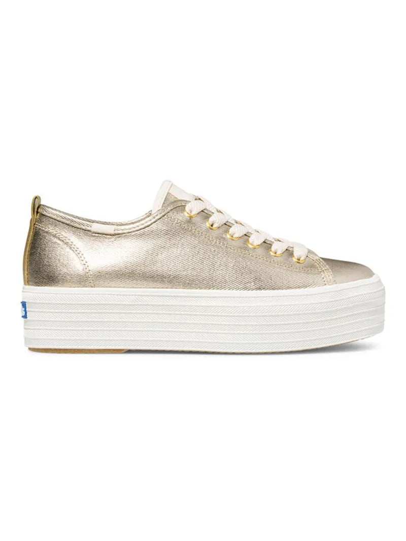 TRIPLE UP METALLIC GOLD – Keds Guatemala